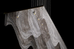 Steamwave Chandelier - Linear Lighting Design | Designer Chandeliers ...
